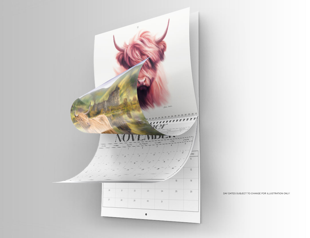 Whispers of the Glen Calendar 2026 Limited Release – Helen Clark Bespoke