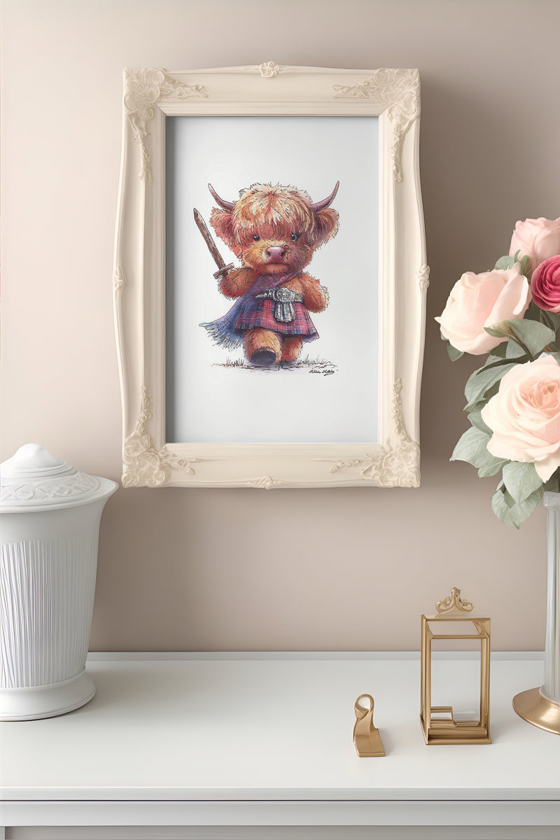 A4 Art Prints William – Helen Clark Bespoke