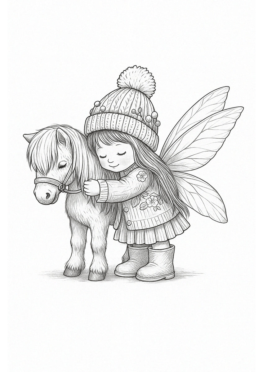 Little Hugs Woodland A4 Colouring Sheet – Helen Clark Bespoke